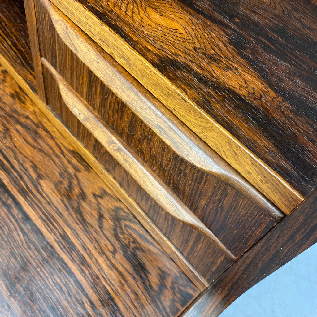 Midcentury Rosewood Wall Unit Denmark 1960s – Pool Bank Interiors