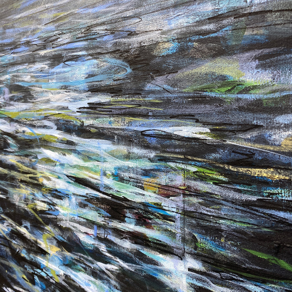 Original Artwork Calm Before The Storm Dale Kerrigan – Pool Bank Interiors