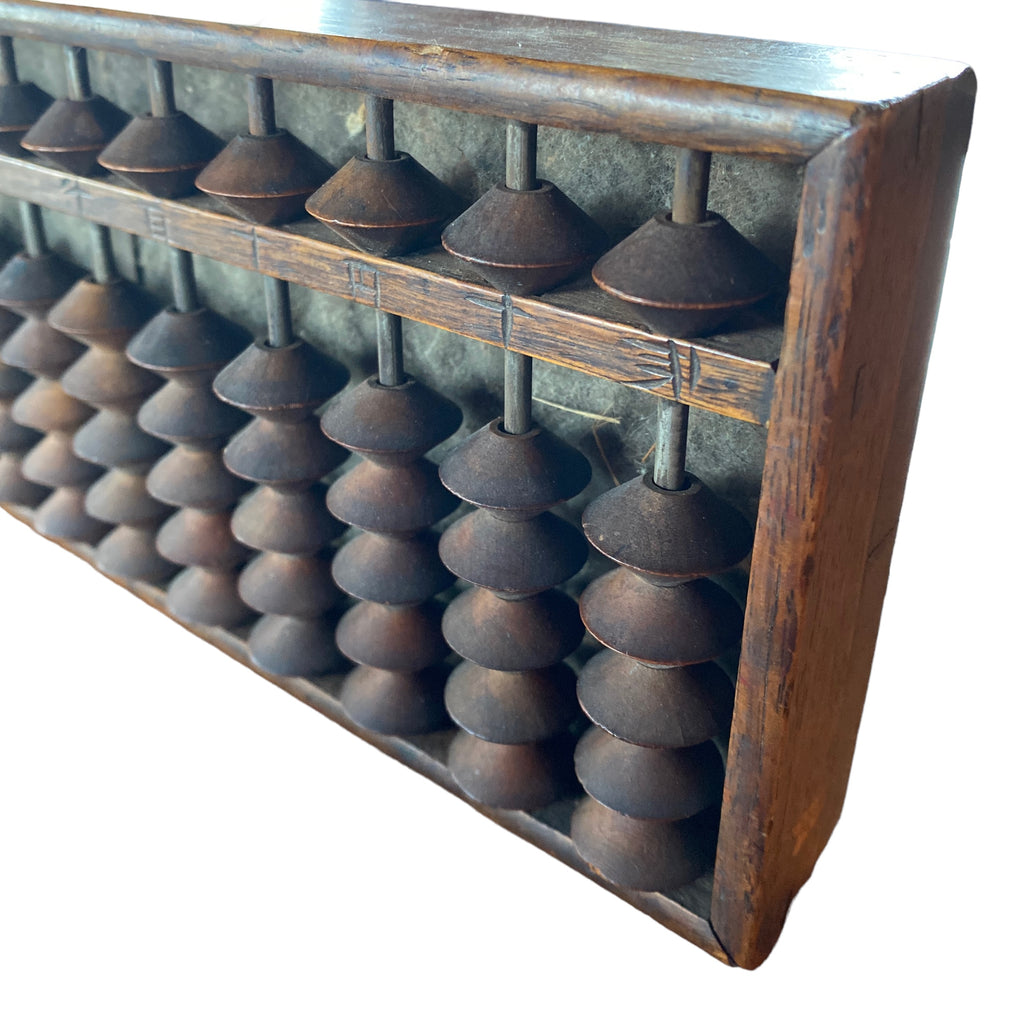 Japanese Abacus (Soroban) Antique 1850 - 1930 – Pool Bank Interiors