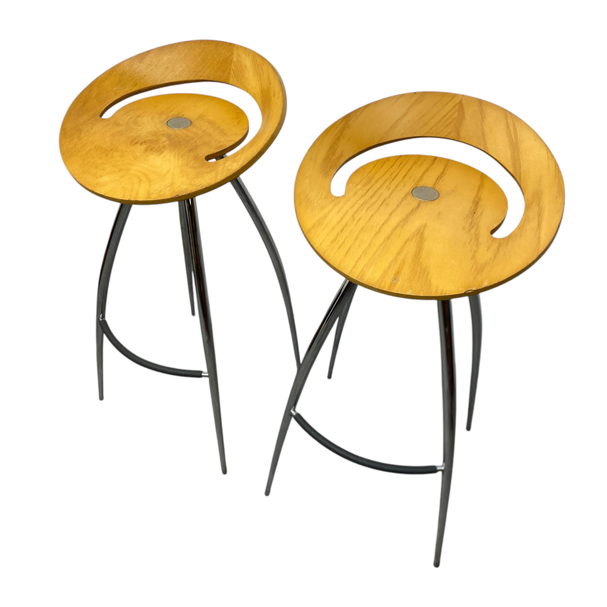 Vintage Bar Stools Mira Design Group Italia for Magis – Pool Bank Interiors