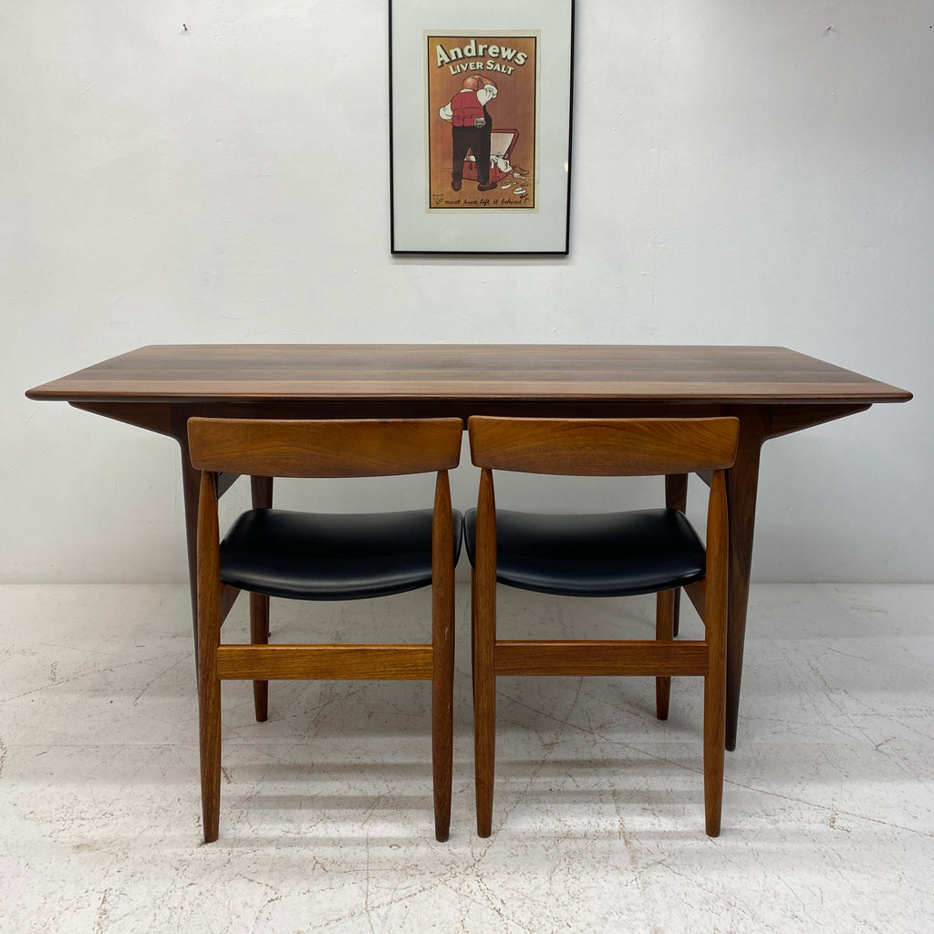 Afromosia Dining Table A Younger – Pool Bank Interiors