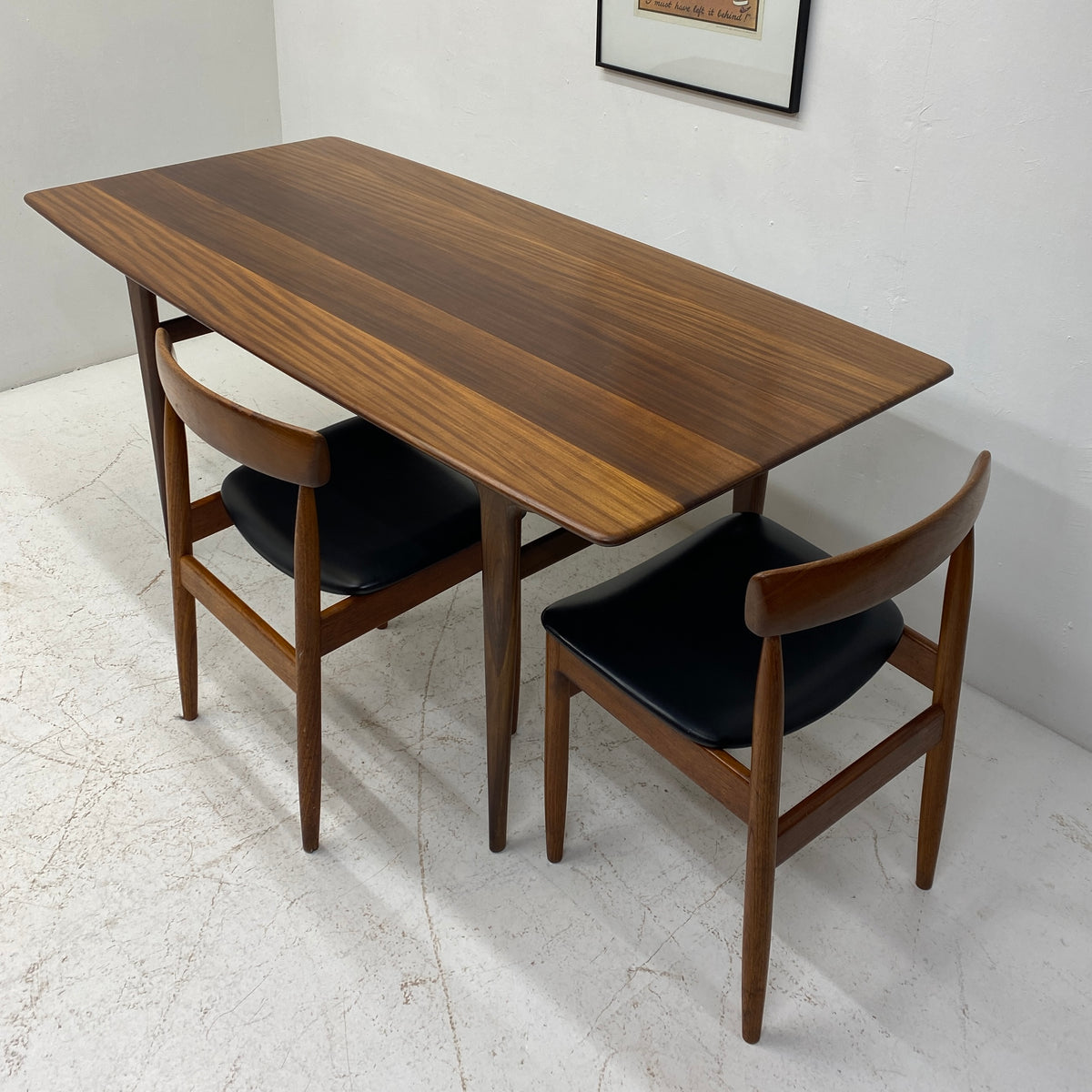 Afromosia Dining Table A Younger – Pool Bank Interiors